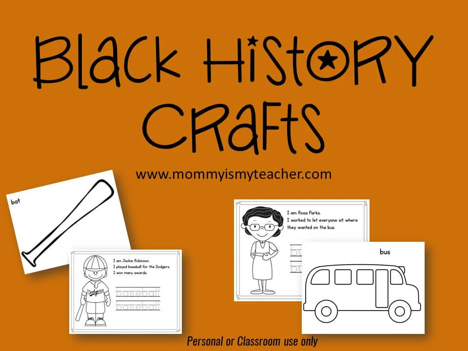 5 Free Crafts for Black History Month — Mommy is My Teacher
