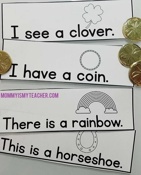 Fun St. Patrick's Day Sight Word Reader — Mommy is My Teacher