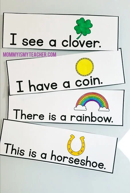 Fun St. Patrick's Day Sight Word Reader — Mommy is My Teacher