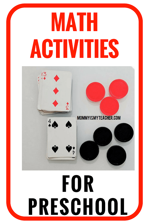 Counting with Playing Cards — Mommy is My Teacher
