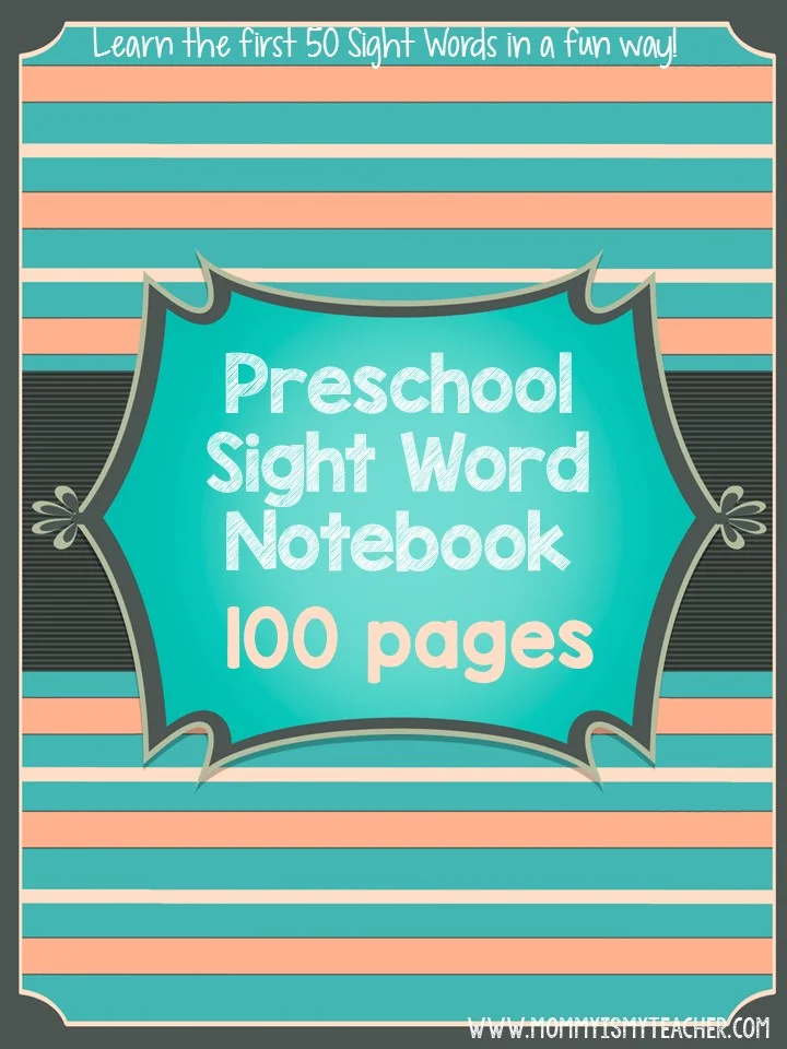 Homeschool Preschool Curriculum — Mommy is My Teacher