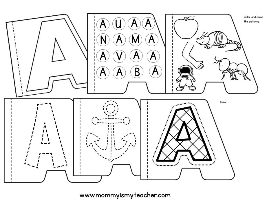Alphabet Flipbook — Mommy is My Teacher