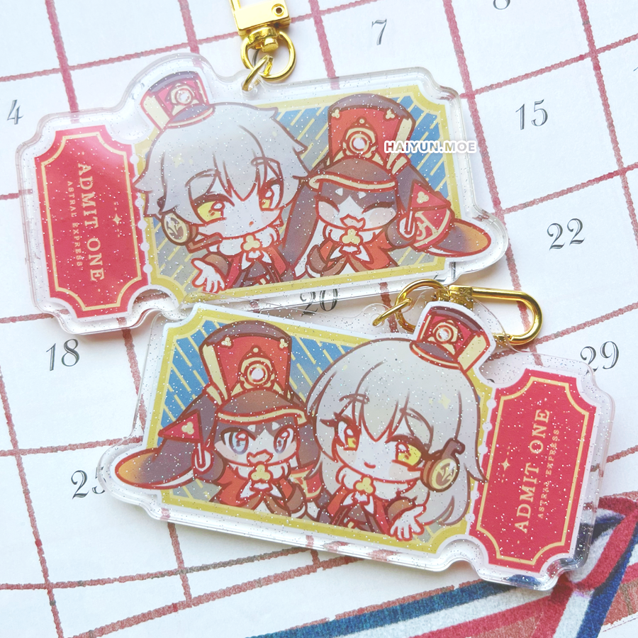 Honkai: Star Rail Academy Dan Heng Enamel Pin — haiyun