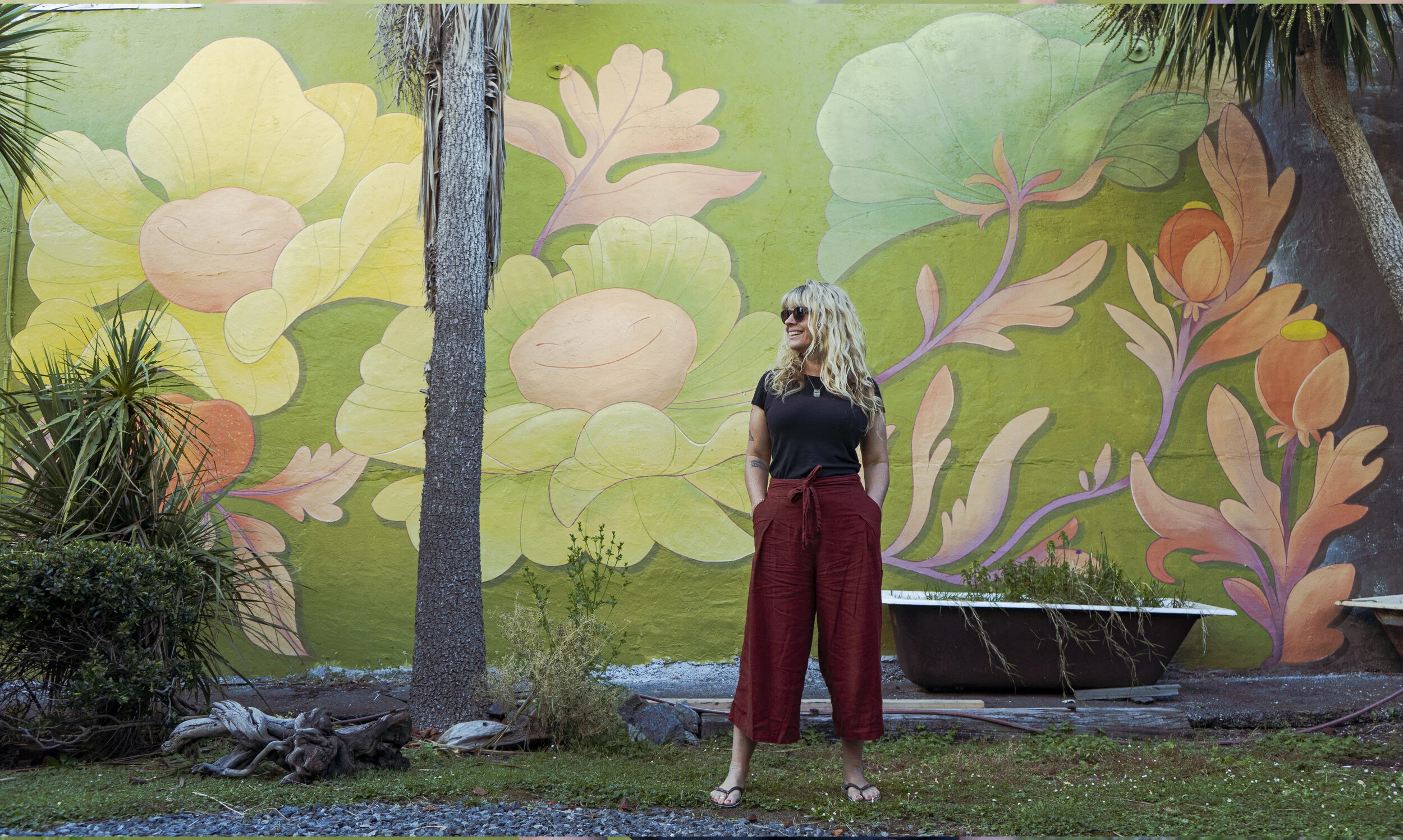 Mural artist and Illustrator — Kell Sunshine