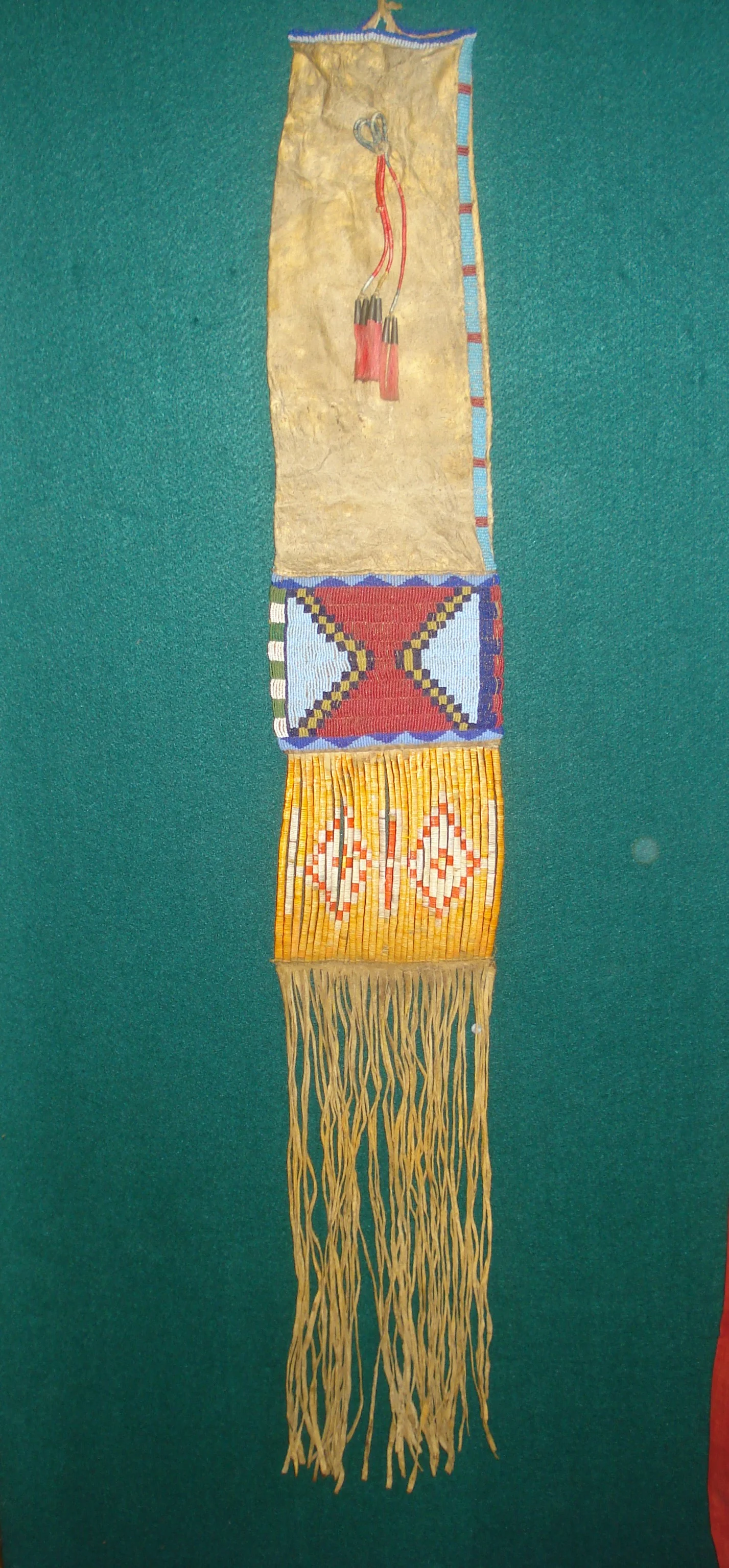 (SOLD) Northern Plains Pipe Bag — The Old Spanish Trading Company