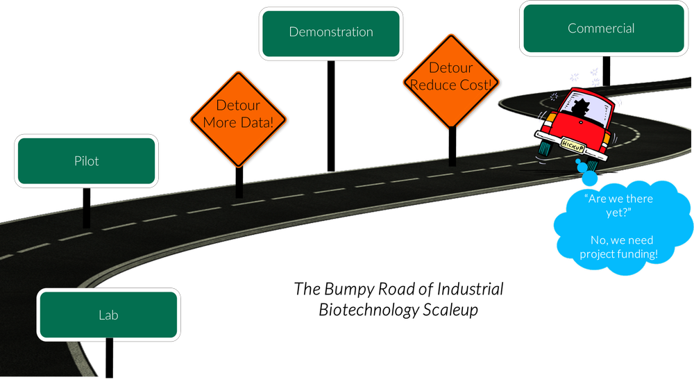 Navigating the Bumpy Road of Industrial Biotechnology Scale-up