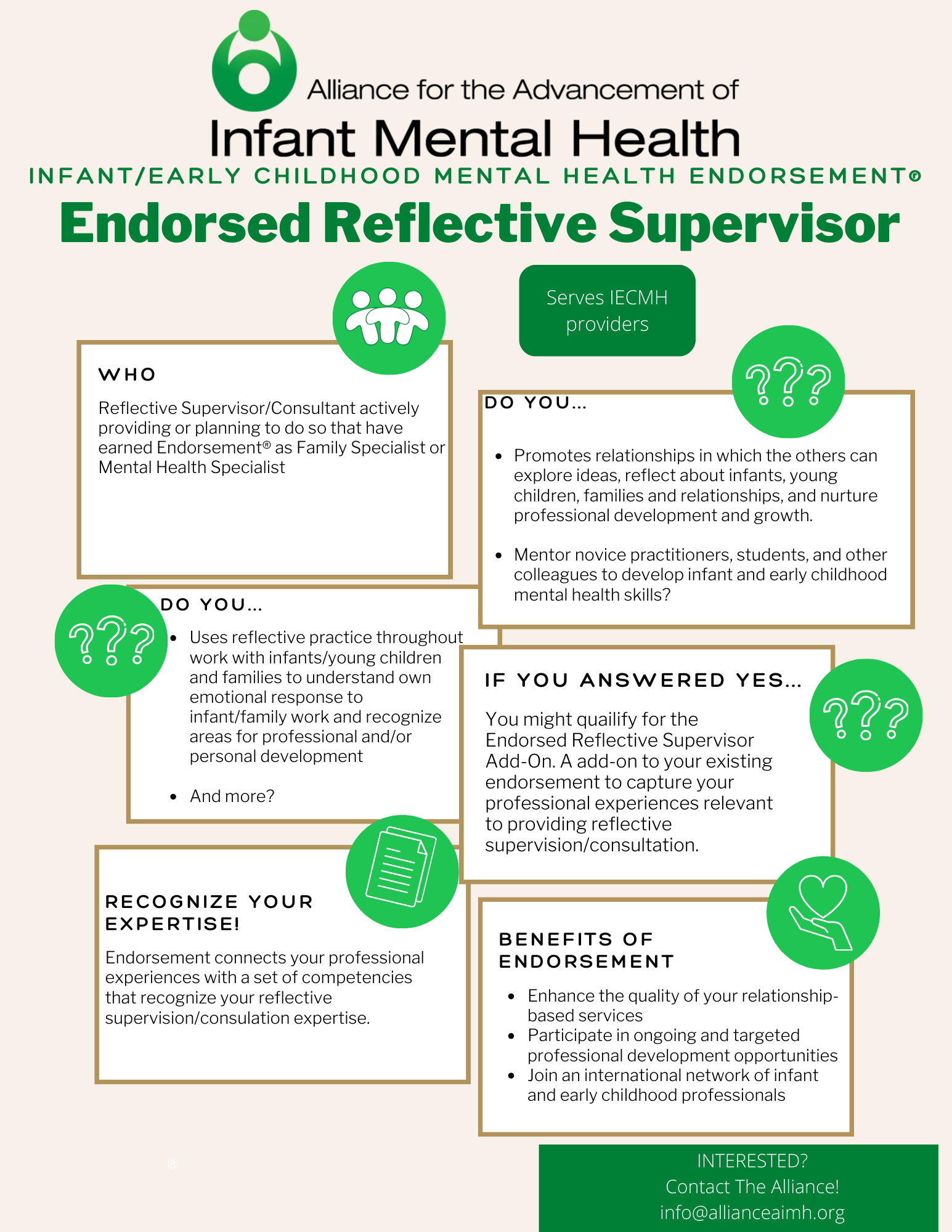 Endorsement Requirements — allianceaimh