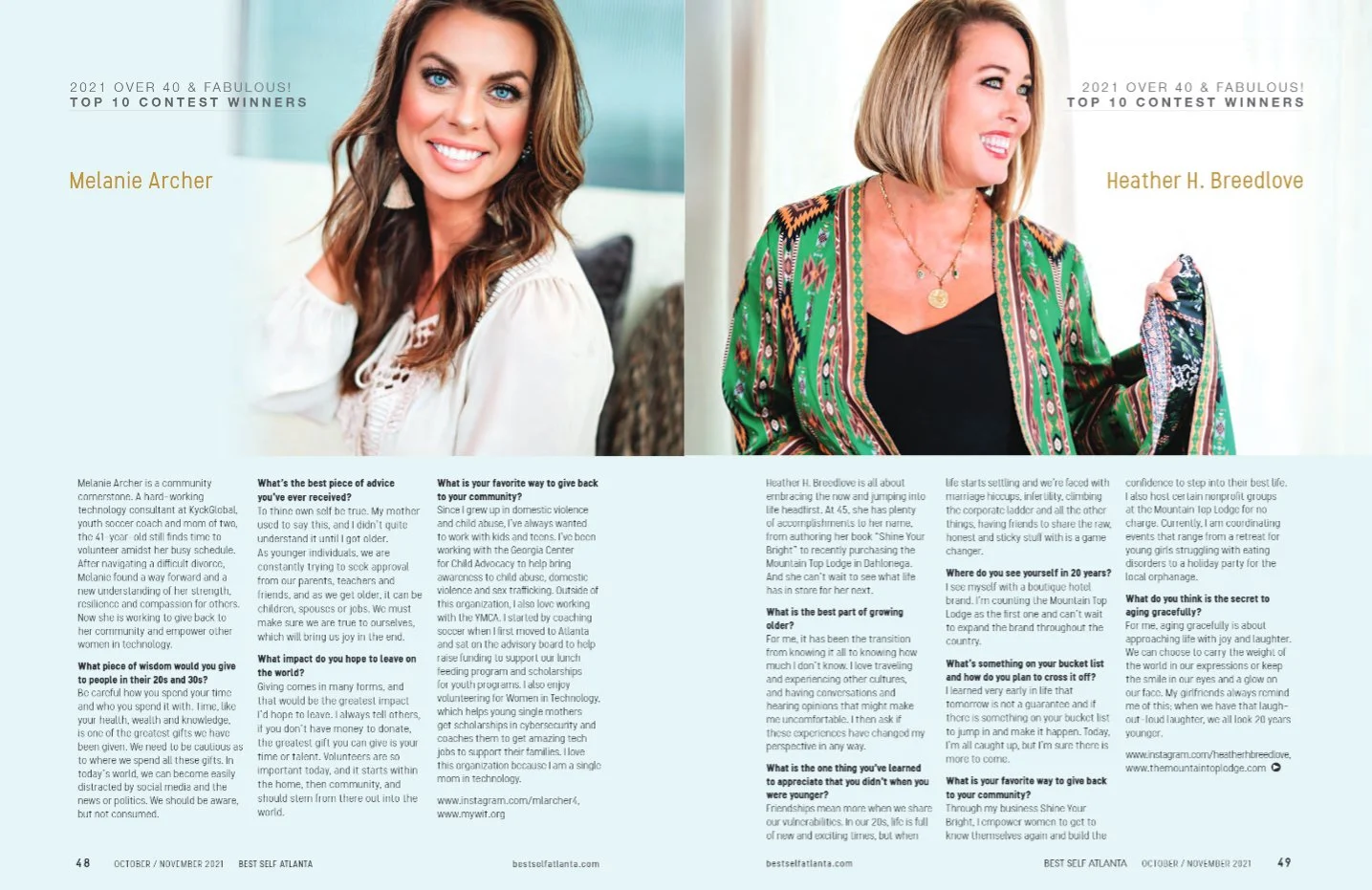 Best Self Fab Over 40 — chelsea patricia photo