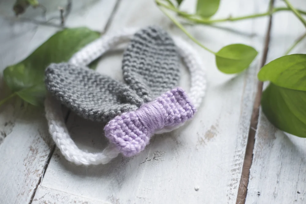 Baby Bunny Ears Headband Crochet Pattern — Megmade with Love