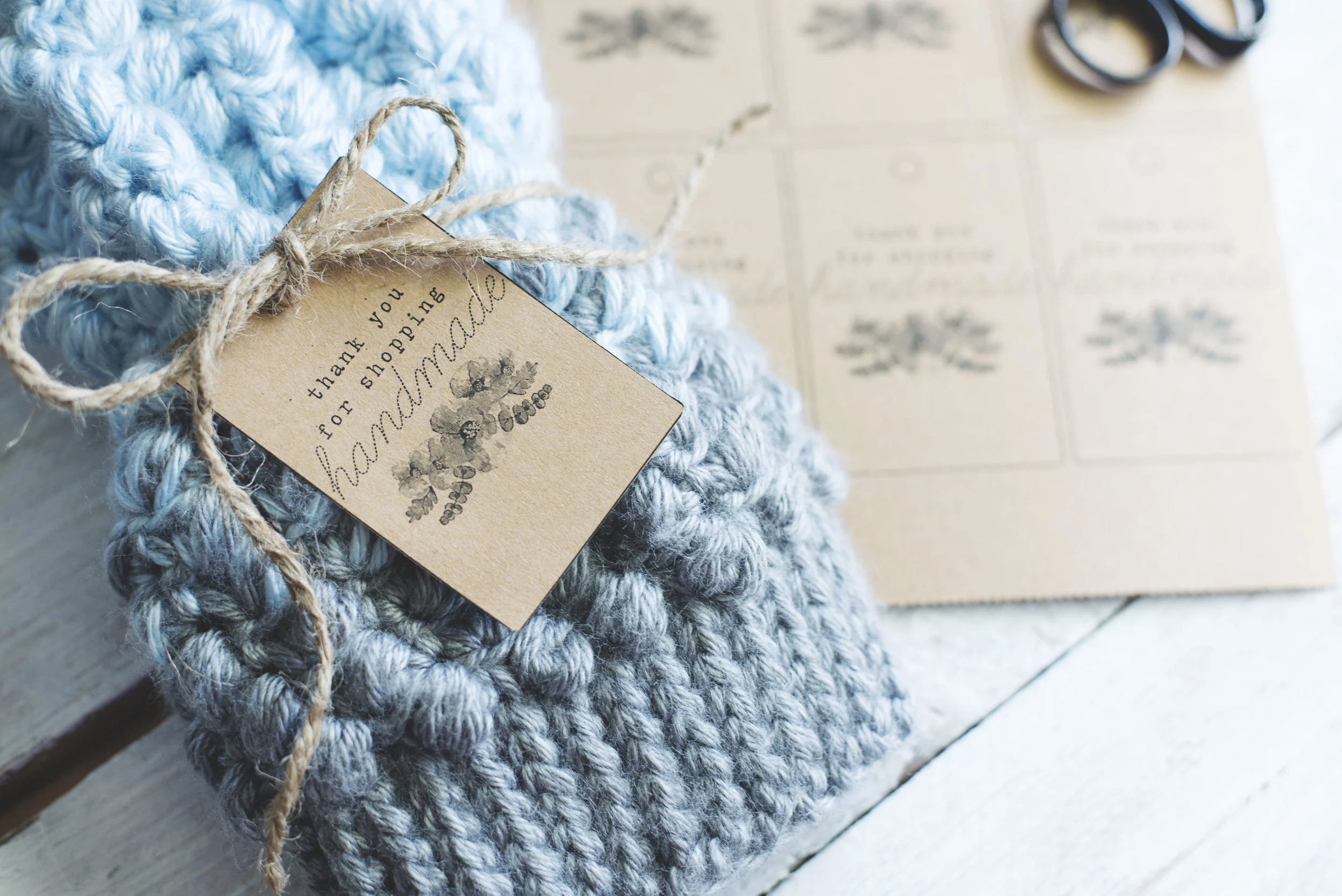 Free Download-- Tags for Your Handmade Items — Megmade with Love
