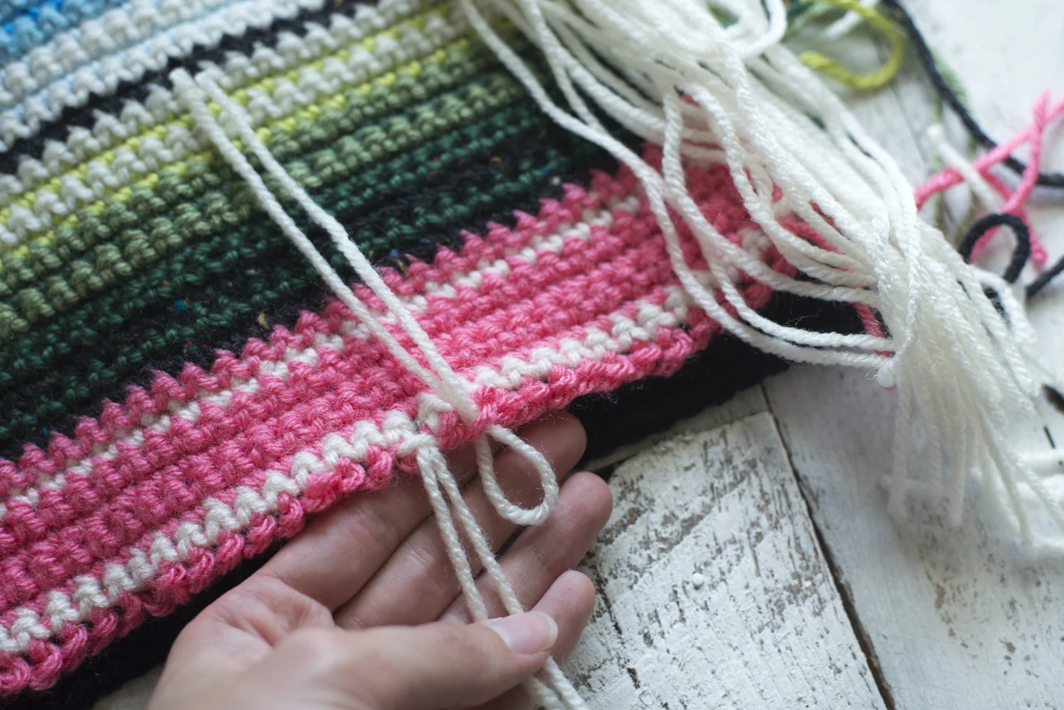 Crochet Serape Blanket Bag Pattern — Megmade with Love