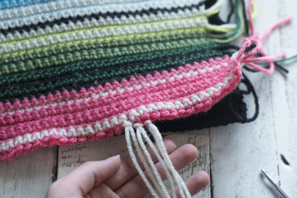 Crochet Serape Blanket Bag Pattern — Megmade with Love