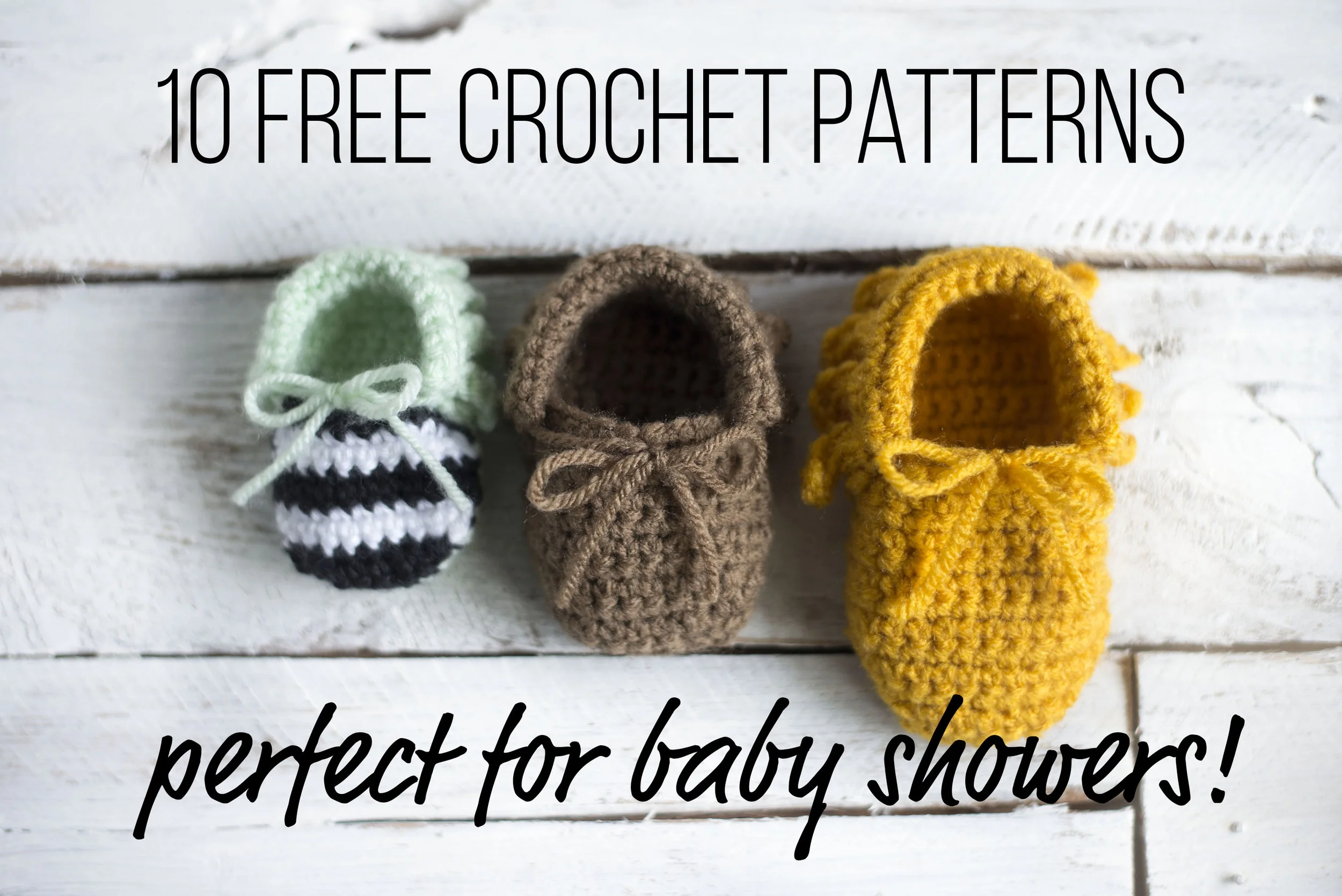 10 Free Patterns Perfect for Baby Shower Gifts — Megmade with Love