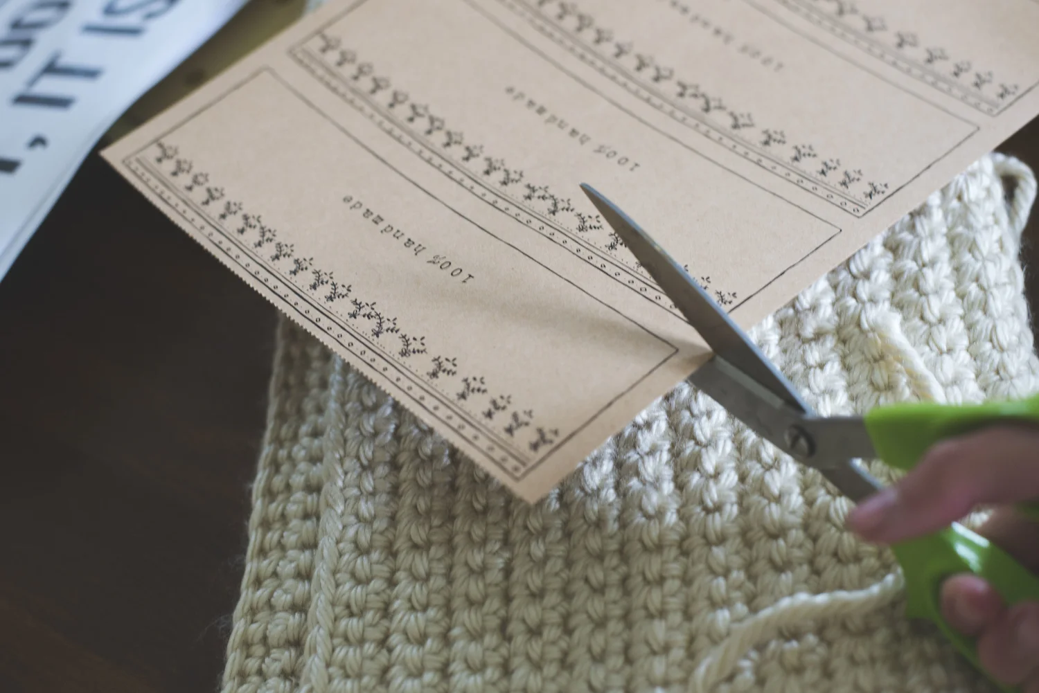 A Free Download for Crochet Tag Wraps — Megmade with Love