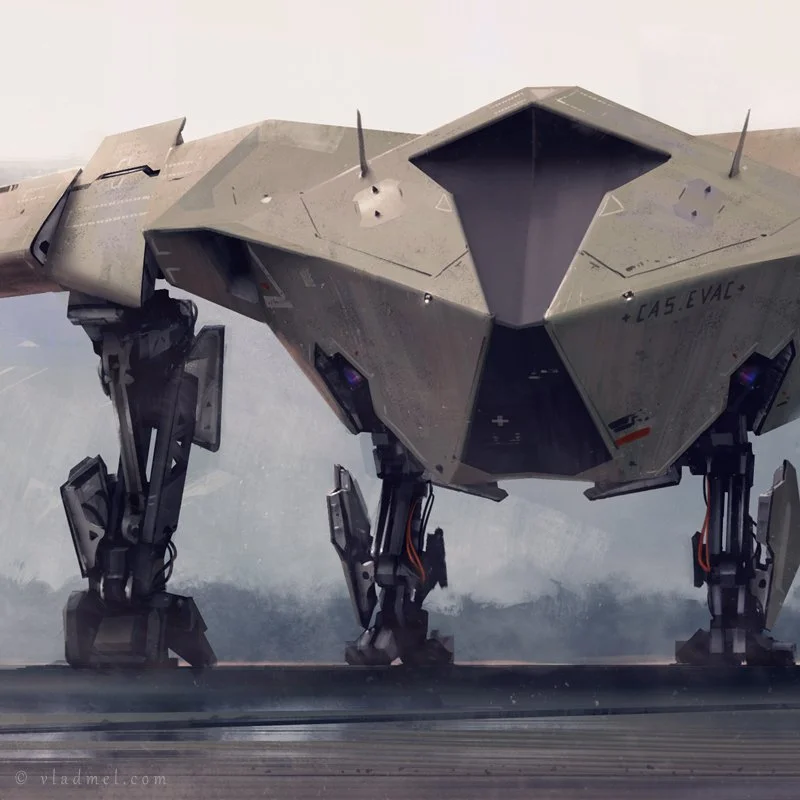 Sci Fi Military Aircraft