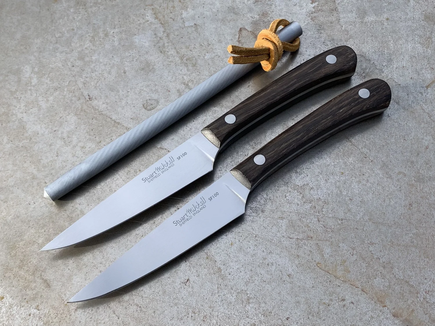 STEAK PAIR — Custom Knives - Stuart Mitchell Knives