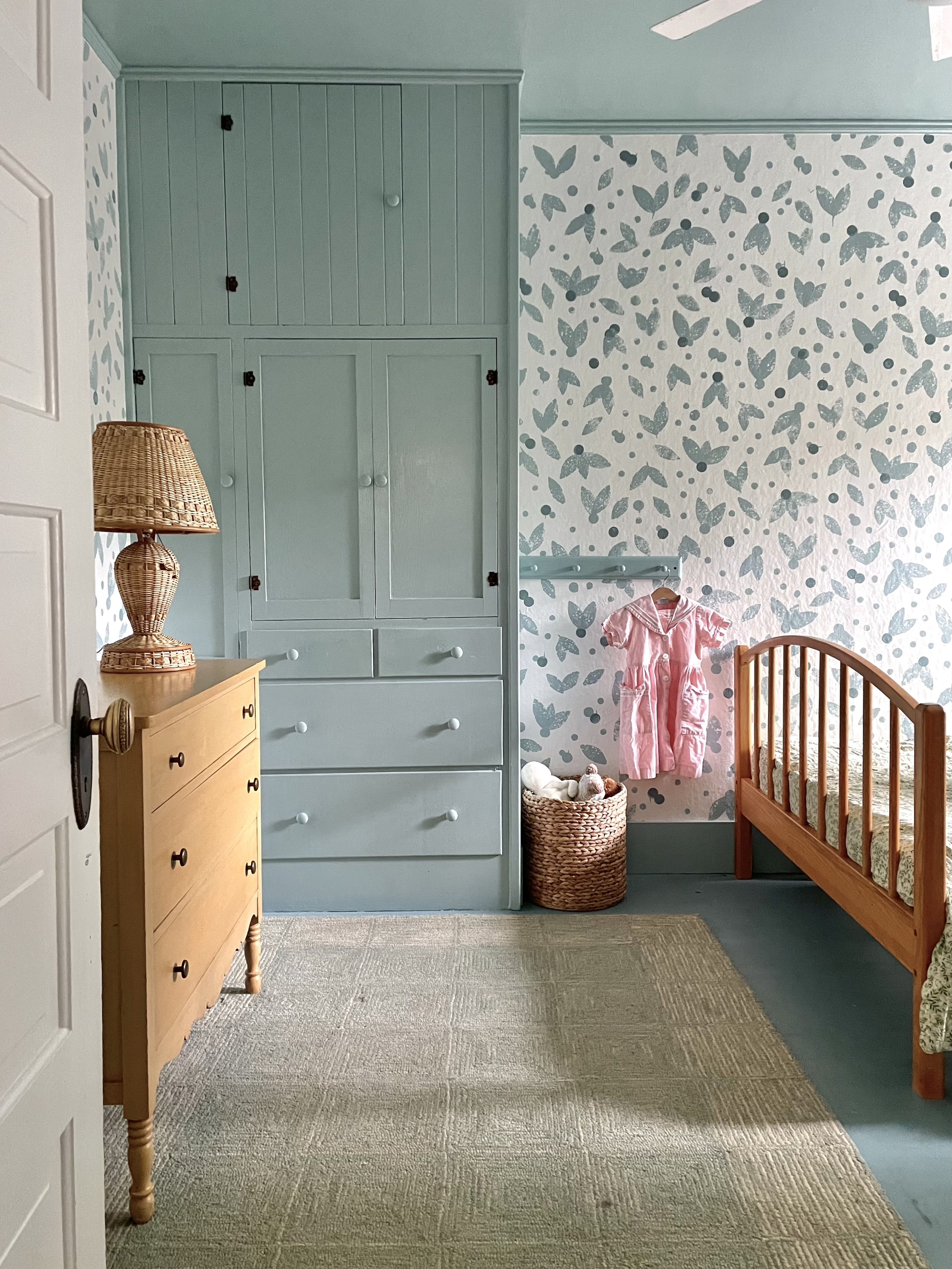DIY Hand-Painted Wallpaper Tutorial — Chloe Rey