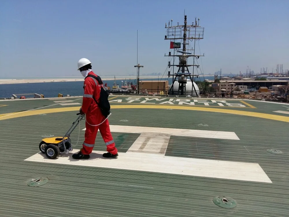Helideck and Heliport Friction Testing - Oryx Aviation Services — OAS
