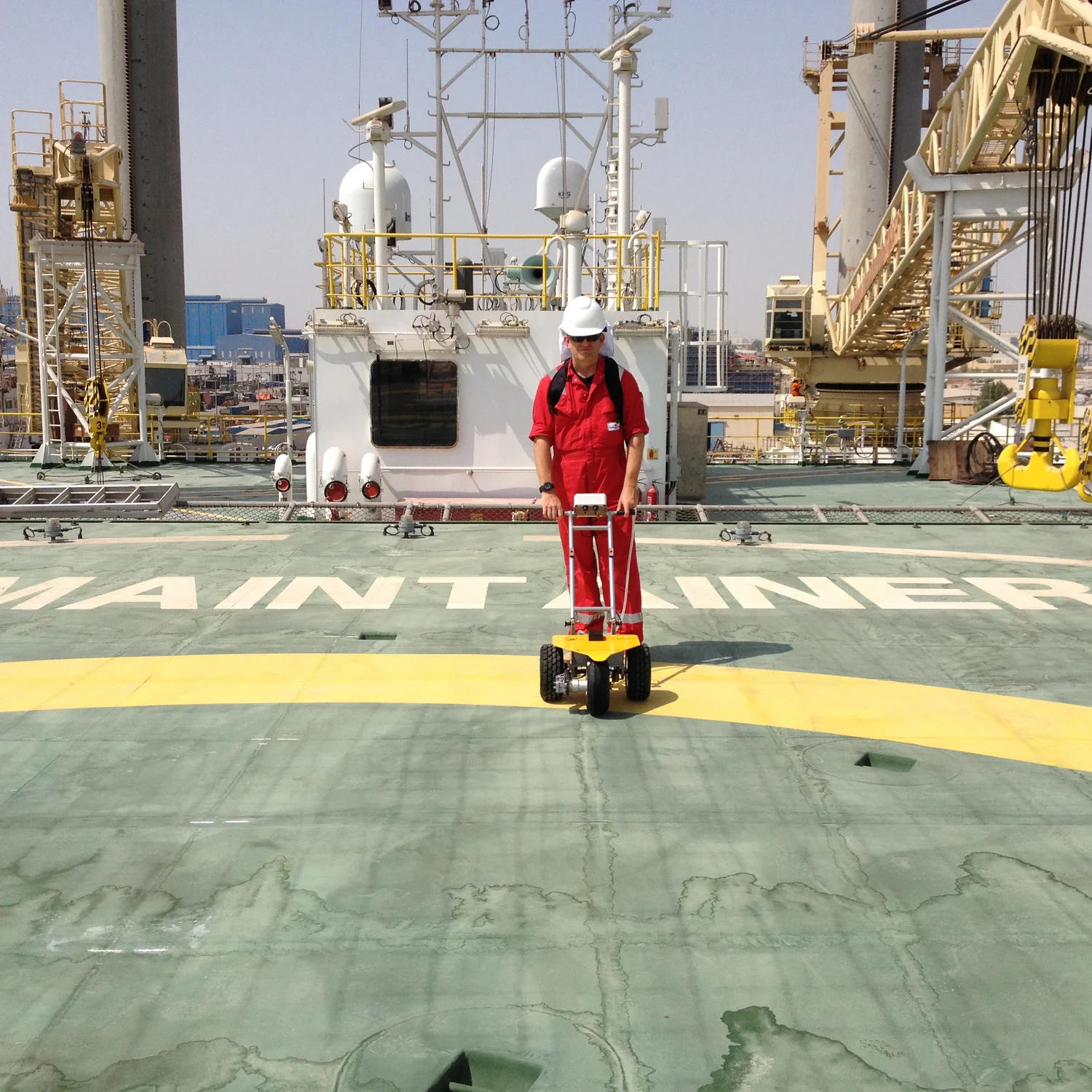 Helideck and Heliport Friction Testing - Oryx Aviation Services — OAS