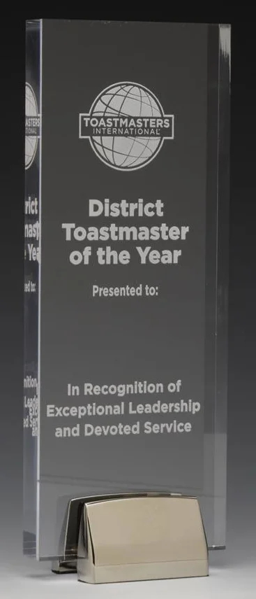 TM of the Year — District 70 Toastmasters