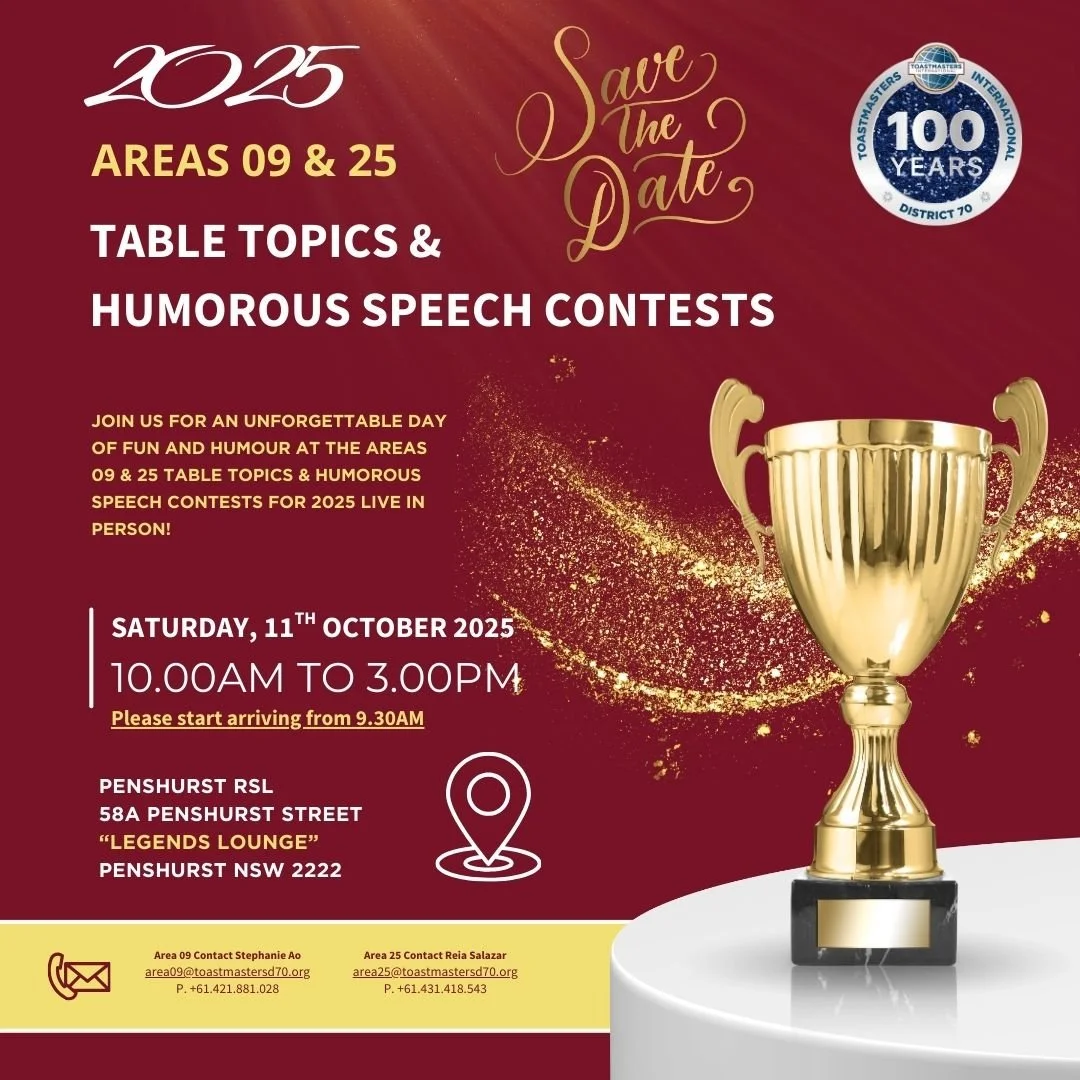 Events — District 70 Toastmasters