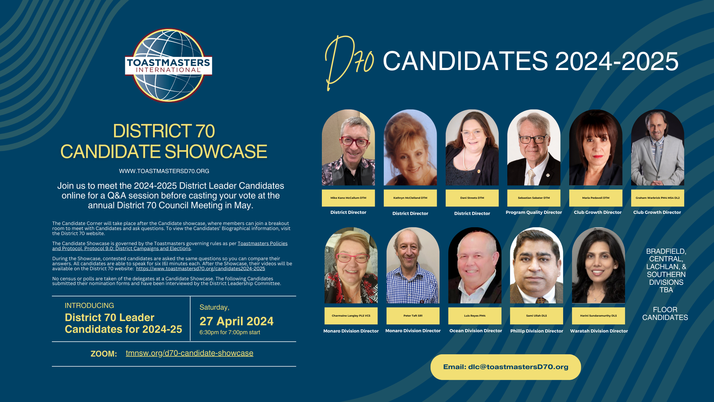 Events — District 70 Toastmasters