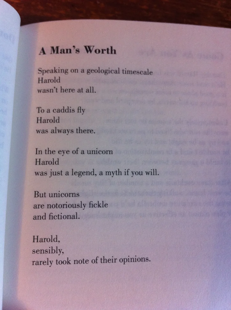 Poetry — A.F. Harrold