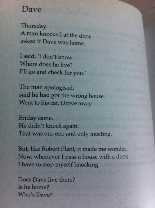 Poetry — A.F. Harrold