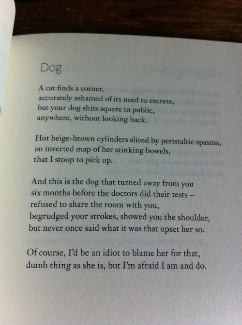 Poetry — A.F. Harrold