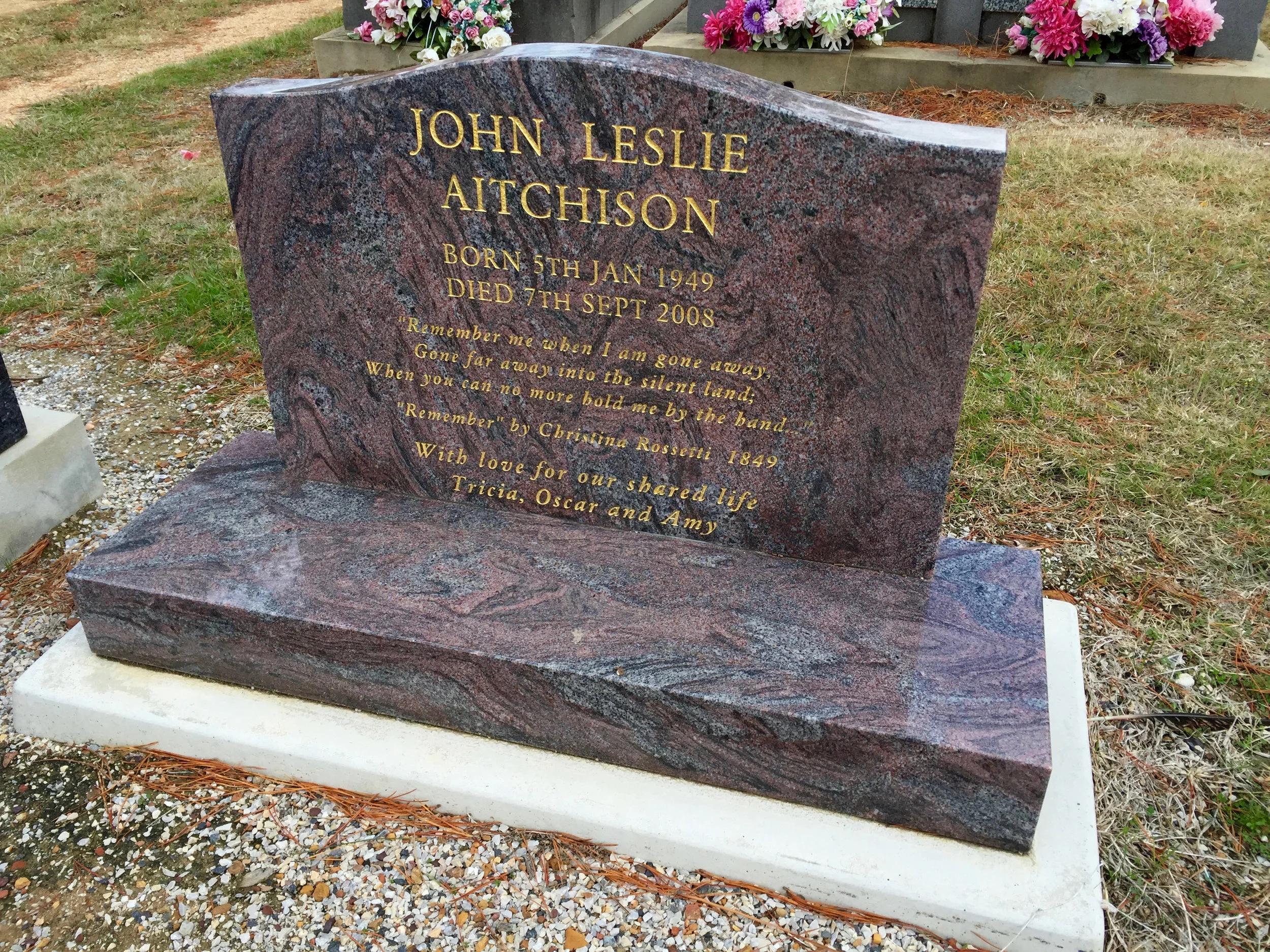 Headstones & Plaques — Stonescene Monuments & Restorations