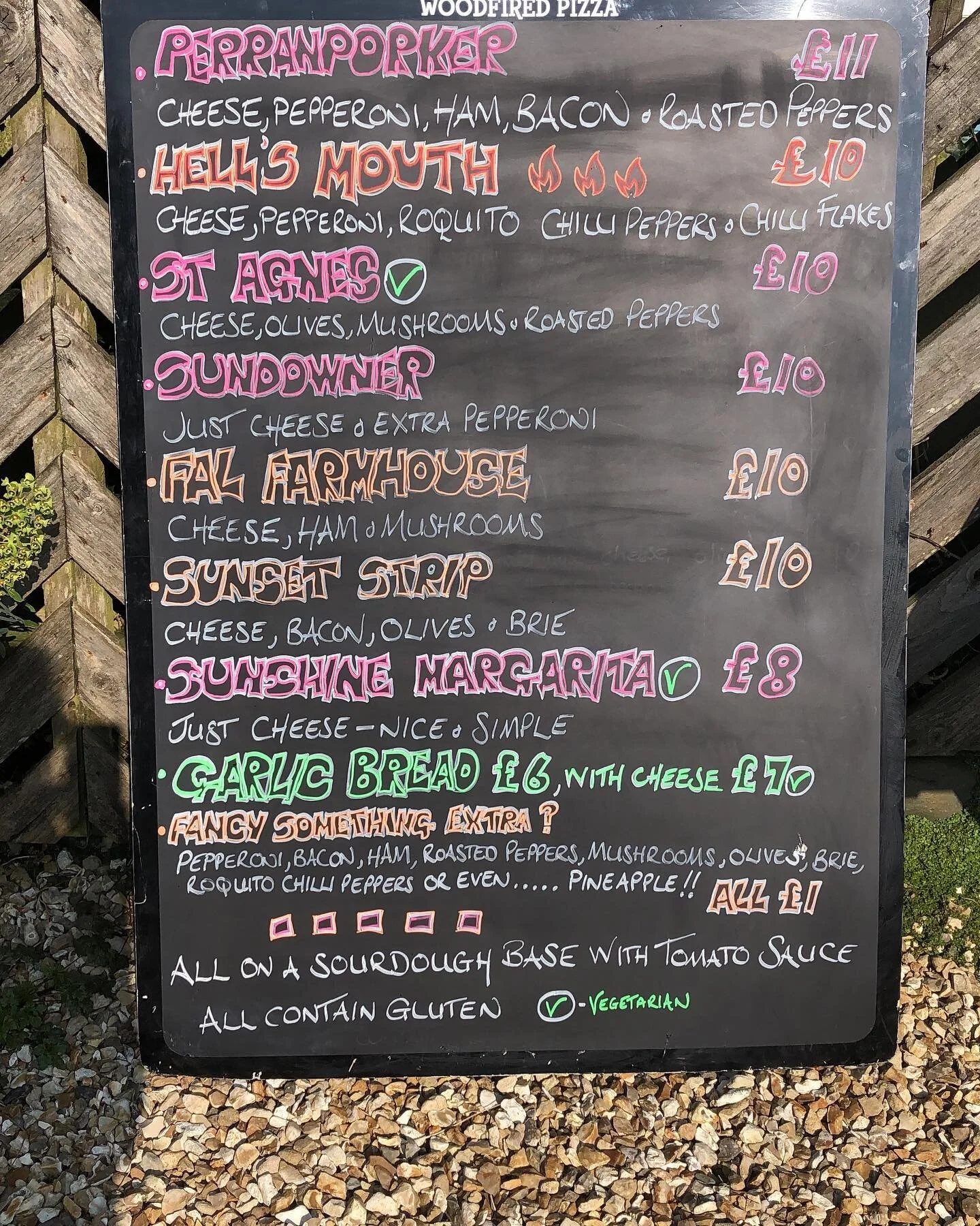 Sunset Pizza Cornwall