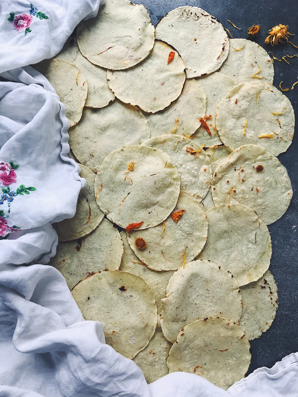 Marigold Tortillas — Life Limon Y Sal