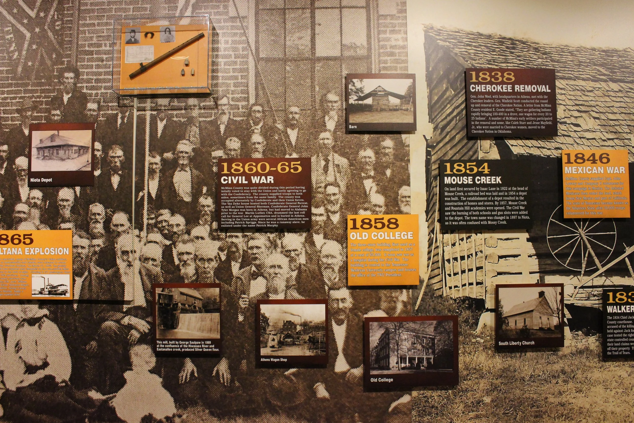 McMinn County Timeline — McMinn County Living Heritage Museum