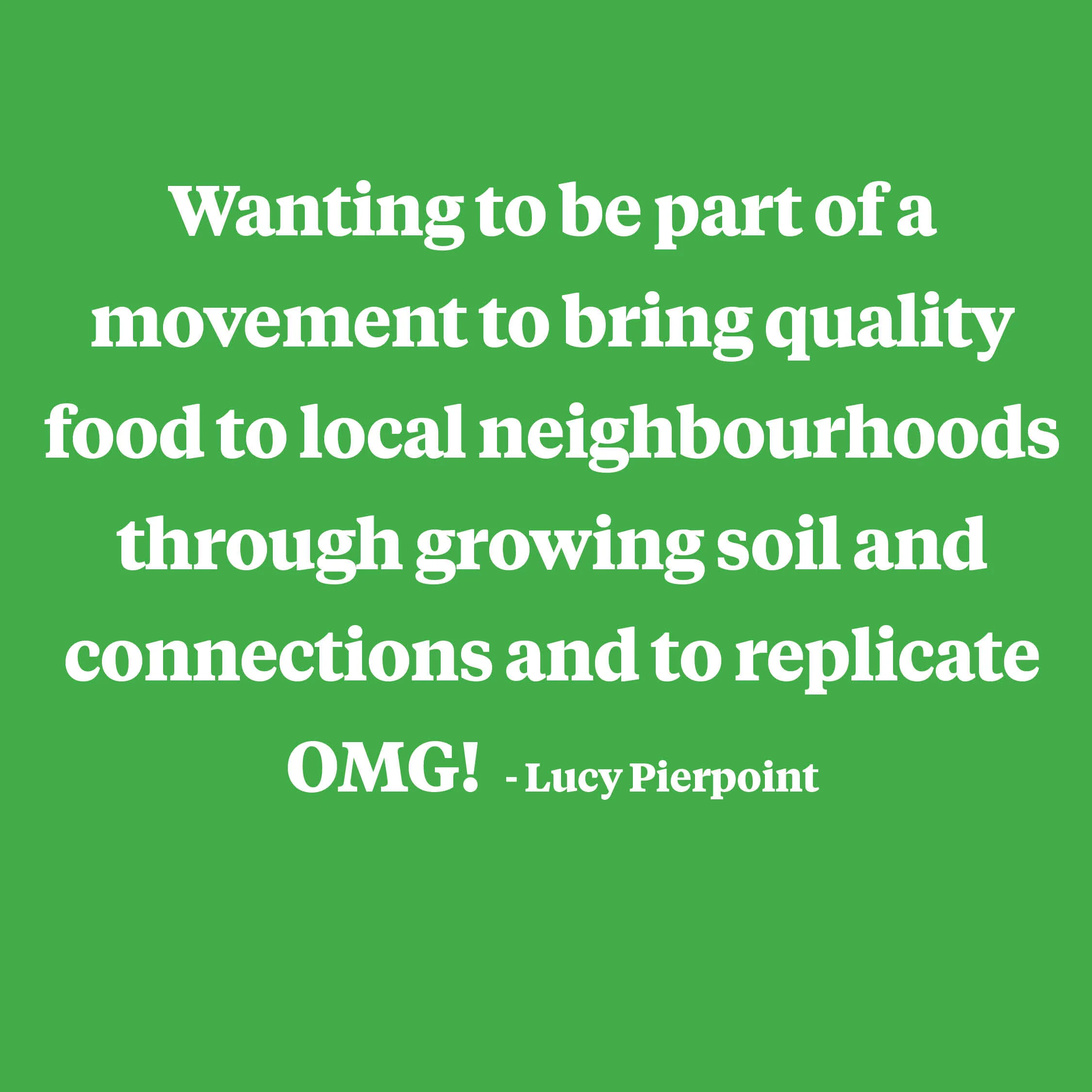 Earthworkers Programme — For The Love of Bees