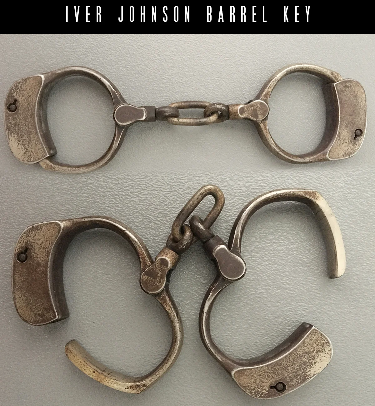 ANTIQUE HANDCUFFS FOR SALE: VARIOUS RARE HANDCUFFS 1880'S VINTAGE ...