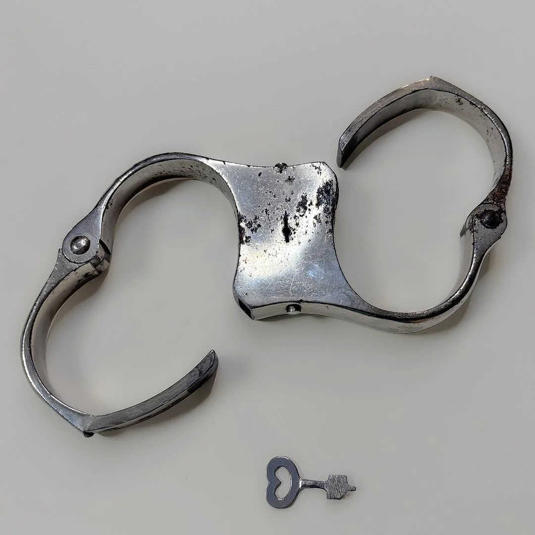 Old Handcuffs For Sale — Old Handcuffs