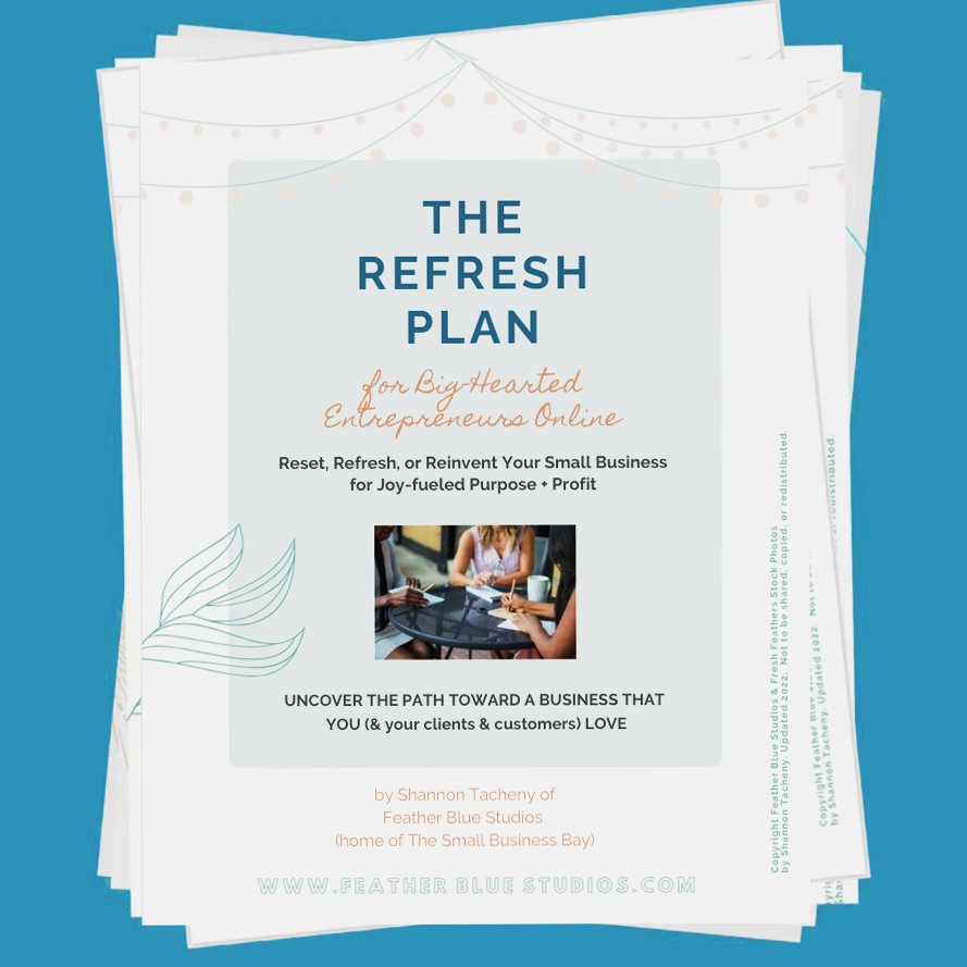 Refresh Plan Main - Workbook & Checklist Product Value Kit — Feather ...