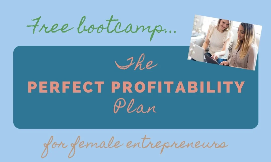 Free Bootcamp Pg4: The Perfect Profitability- Thank You & Welcome Page — Feather Blue Studios