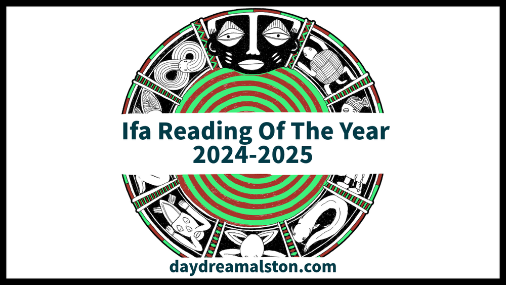 Ifa Reading of the Year — day dream alston