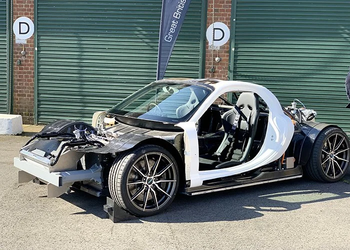 GBS 4wd high performance EV with integrated carbon structure ...