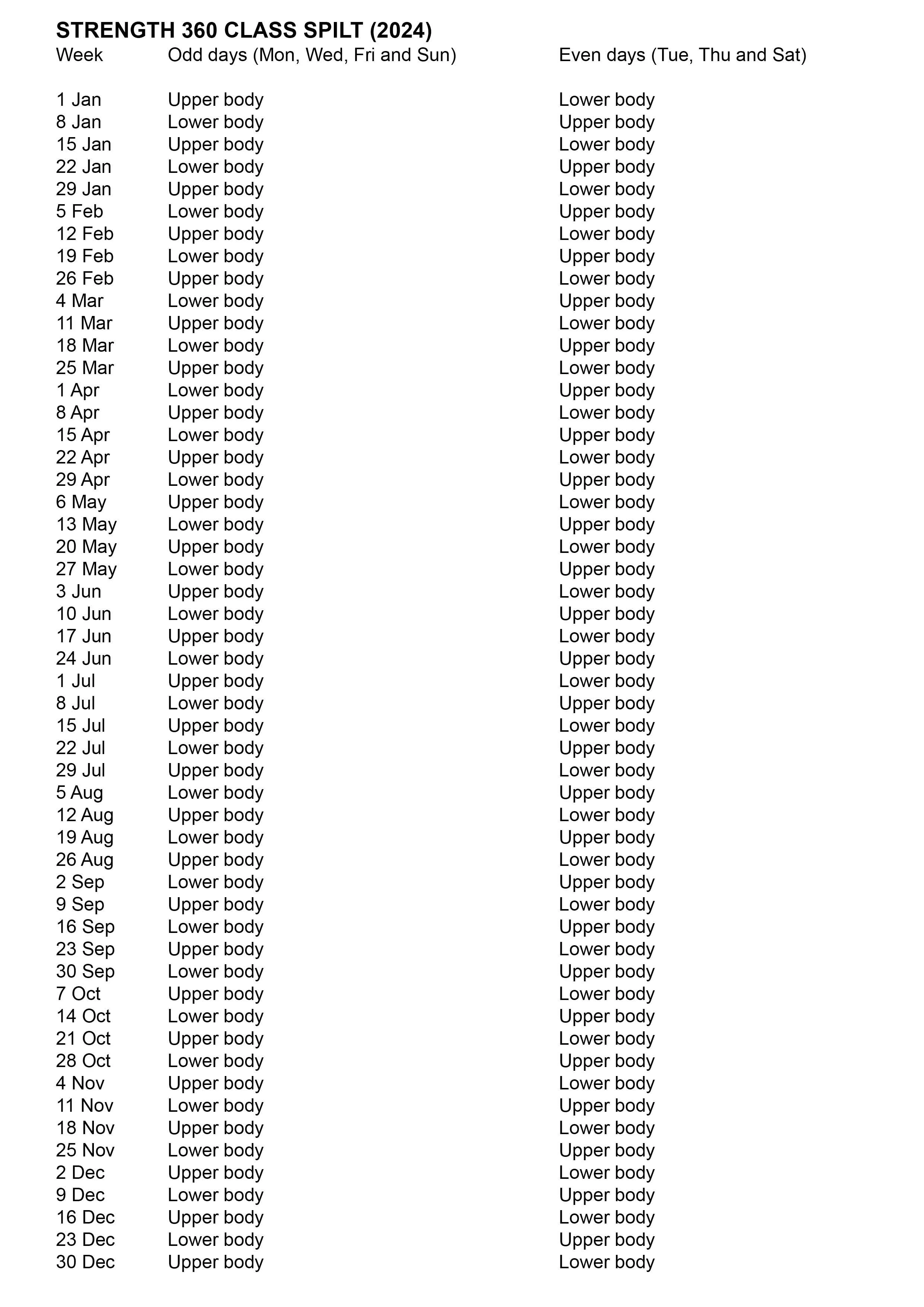 THE GARAGE, circuit training facility