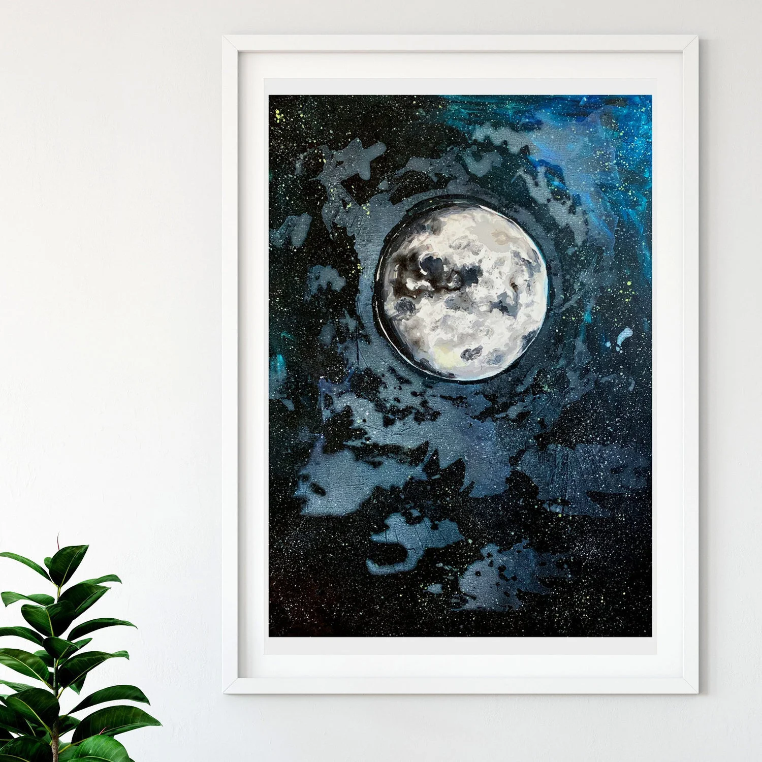 Full Moon Art Prints - Autumn offer — Drawn Together Art Collective ...