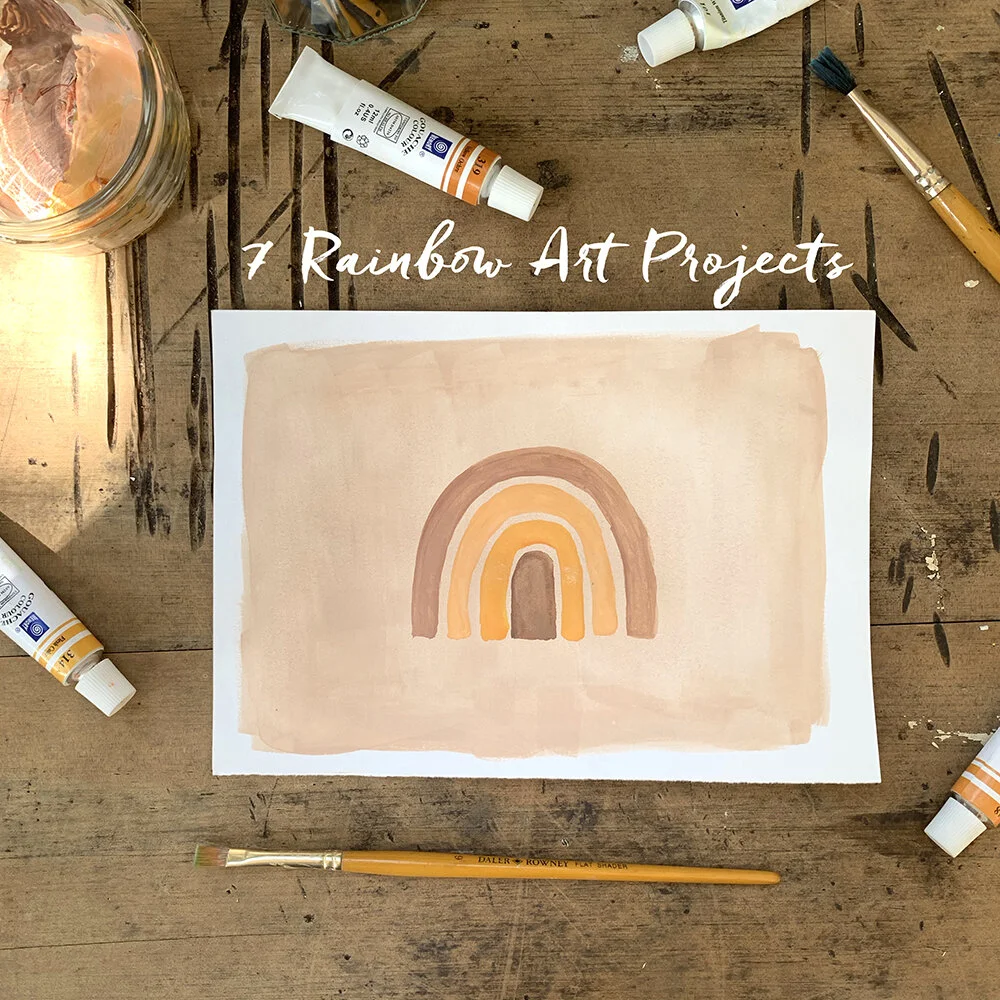 7 Rainbow Art Projects — Drawn Together Art Collective - Art Prints London
