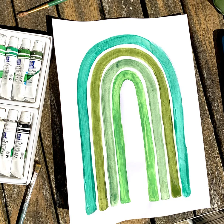 7 Rainbow Art Projects — Drawn Together Art Collective - Art Prints London