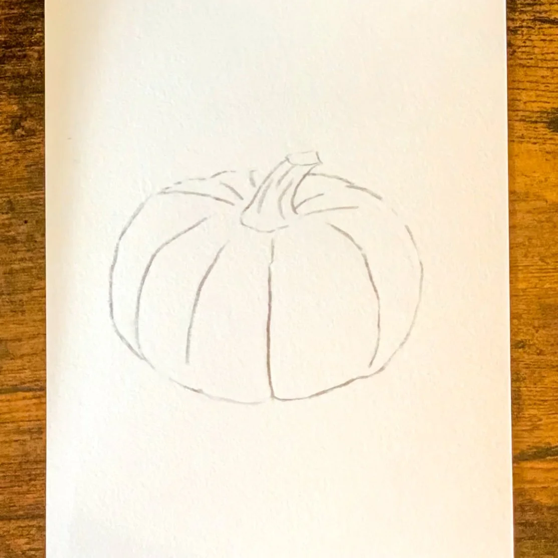 Autumn Art Project - Halloween Pumpkin — Drawn Together Art Collective ...