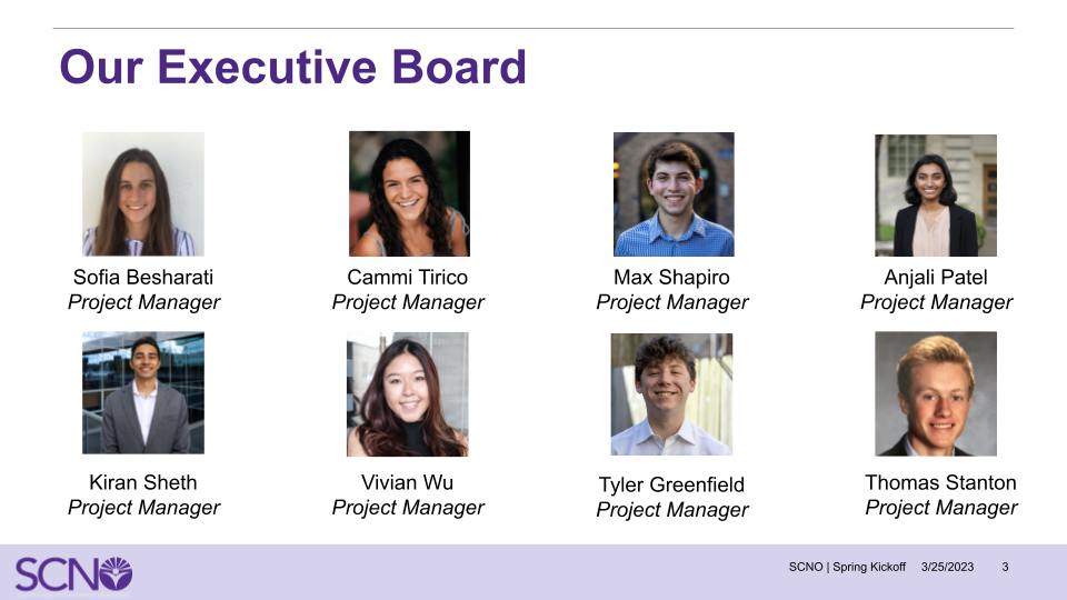 INFORMATIONAL DECK — SCNO