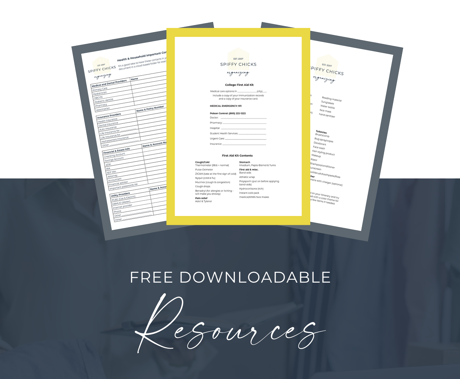 Thank You Download — Spiffy Chicks | Professional Organizing