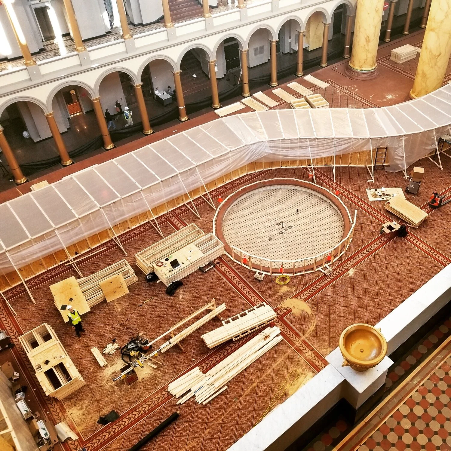 National Building Museum Great Hall Concrete Slab Replacement ...