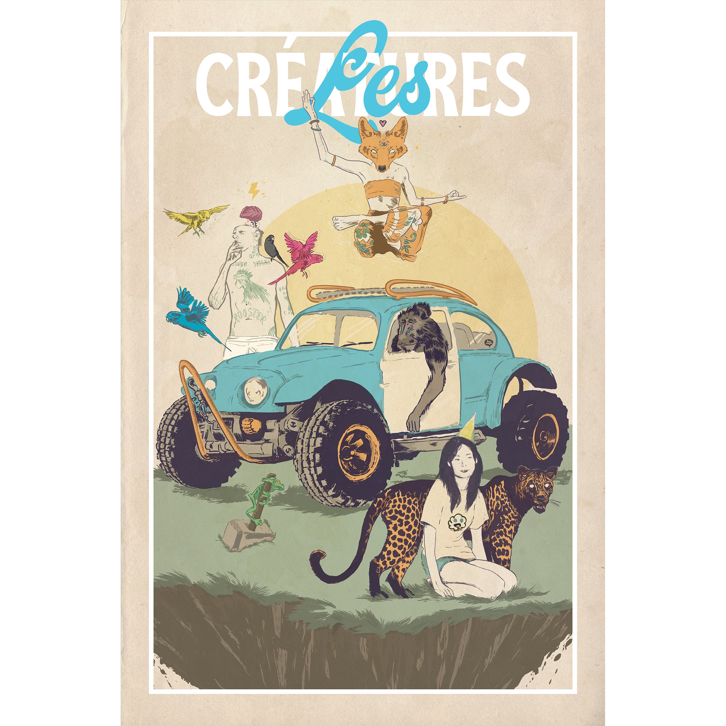 Les Créatures Poster — Hey!Roger