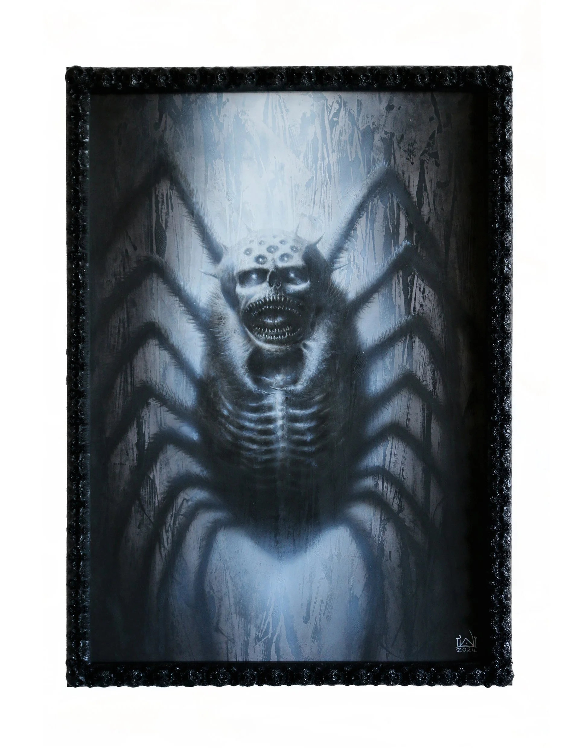 '16 Legged Death Spider' Original Artwork — David Michael Wright ...